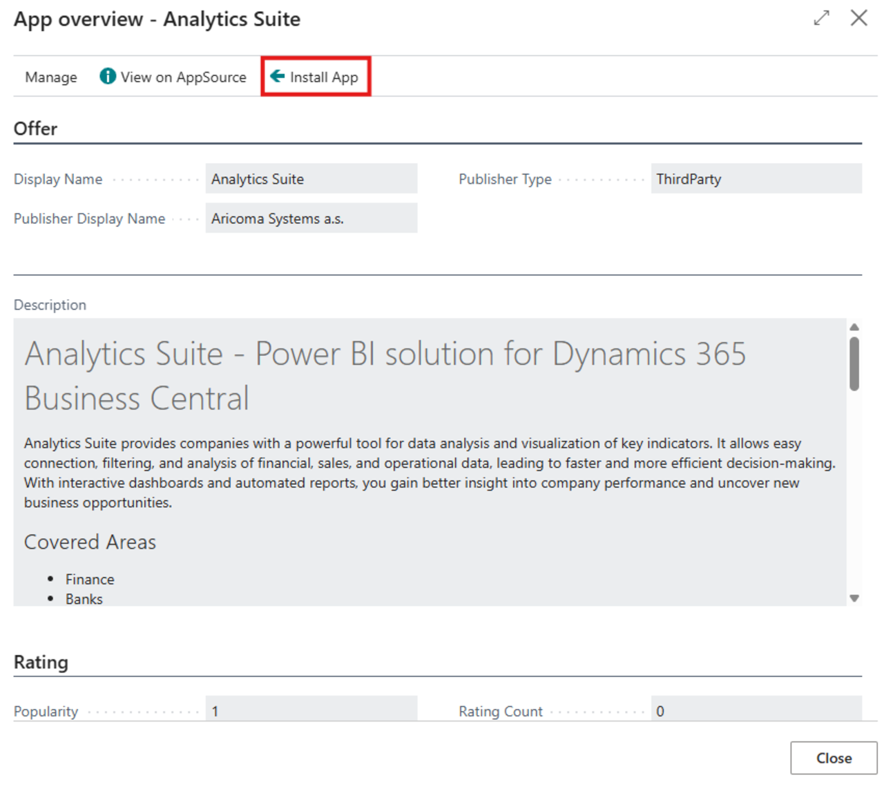 Analytics Suite – Setup