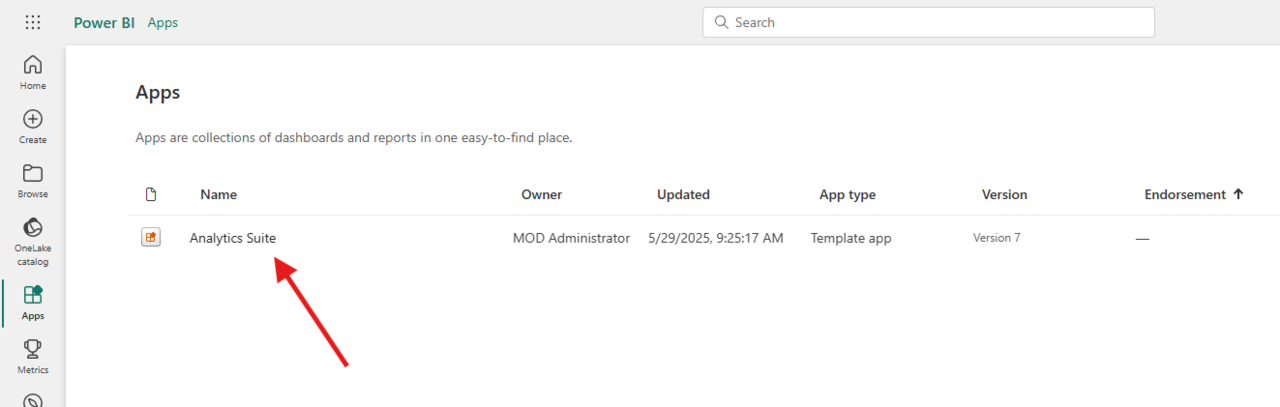 Analytics Suite – Setup
