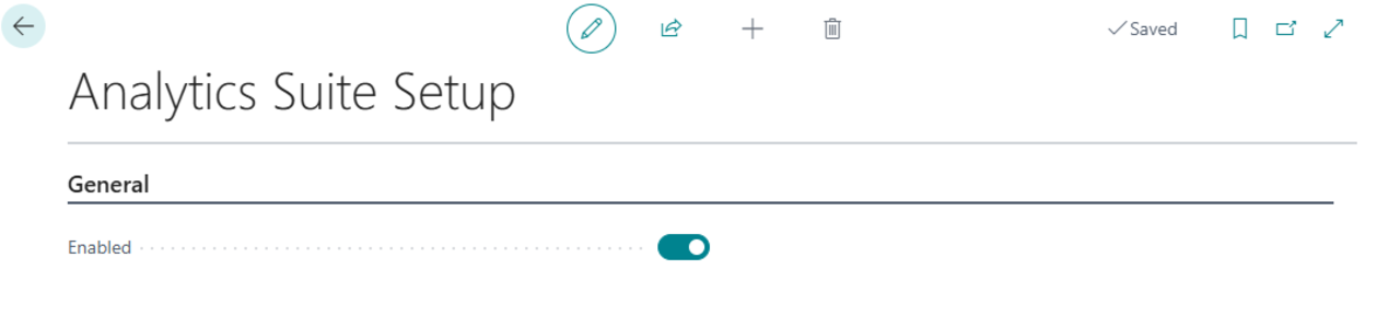 Analytics Suite – Setup